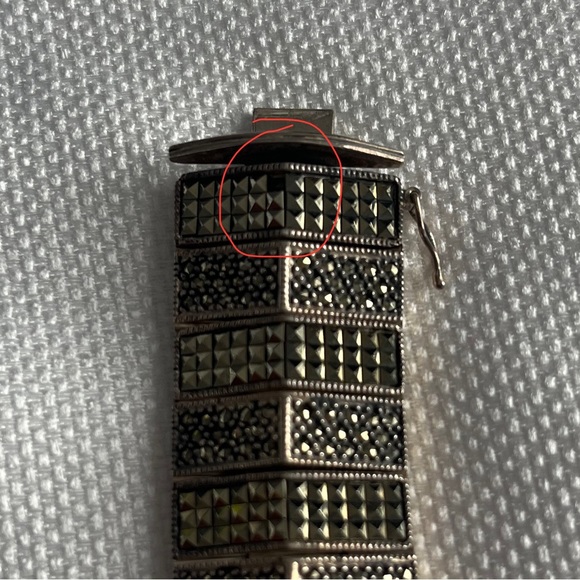 Judith Jack | Jewelry | Vintage Rare Judith Jack Sterling Silver Wide ...